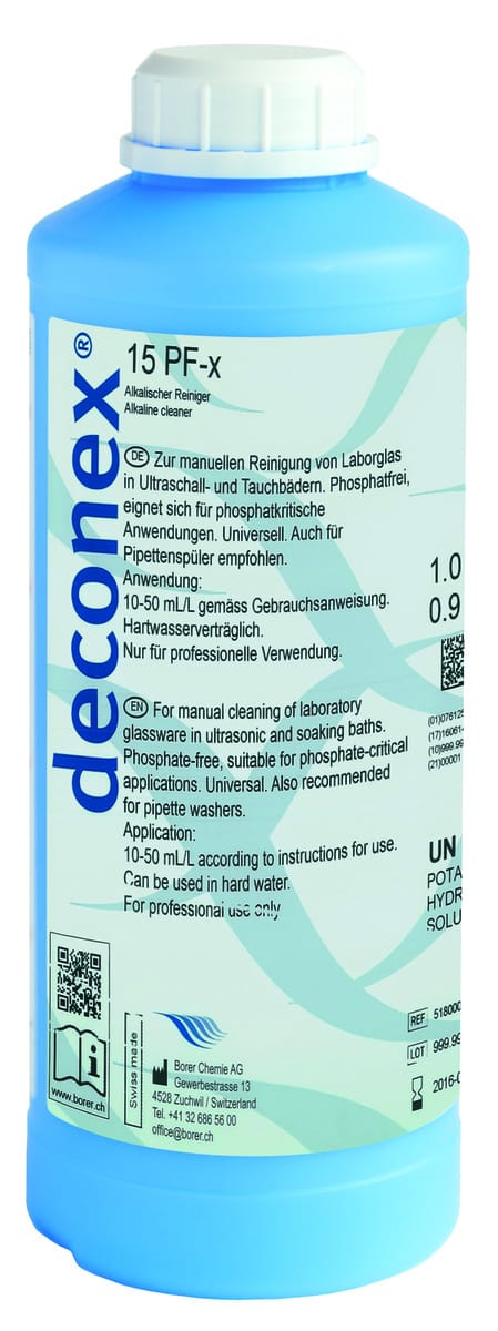 Laboratory glass cleaner, borer 15 PF-x | VWR, part of Avantor