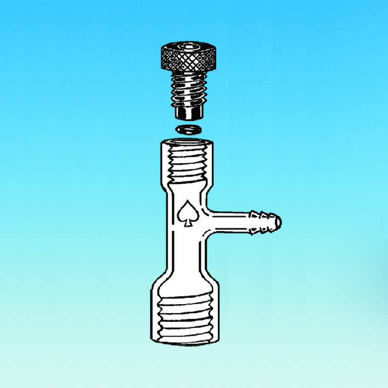 Adapter, Feed Tube, Ace Glass Incorporated | Adapters, Joints with Tube ...