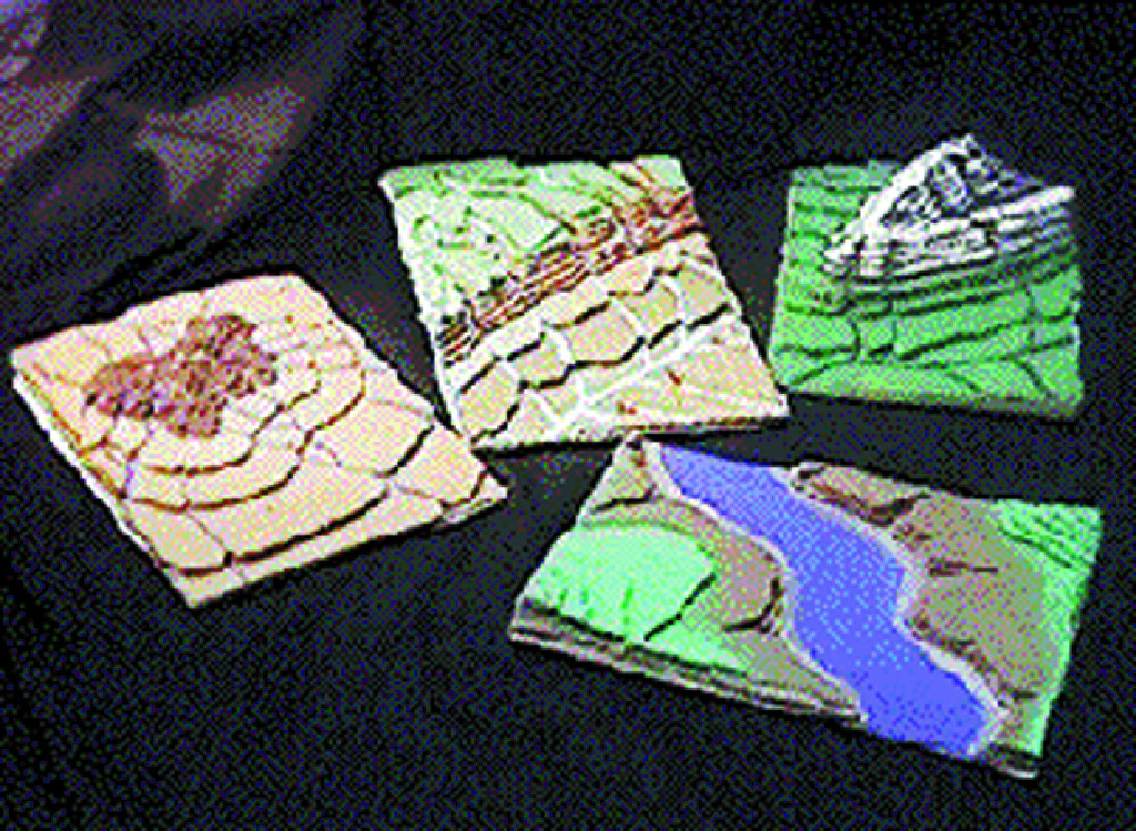 Geoblox Topographic Landform Models Sets | Geology Models