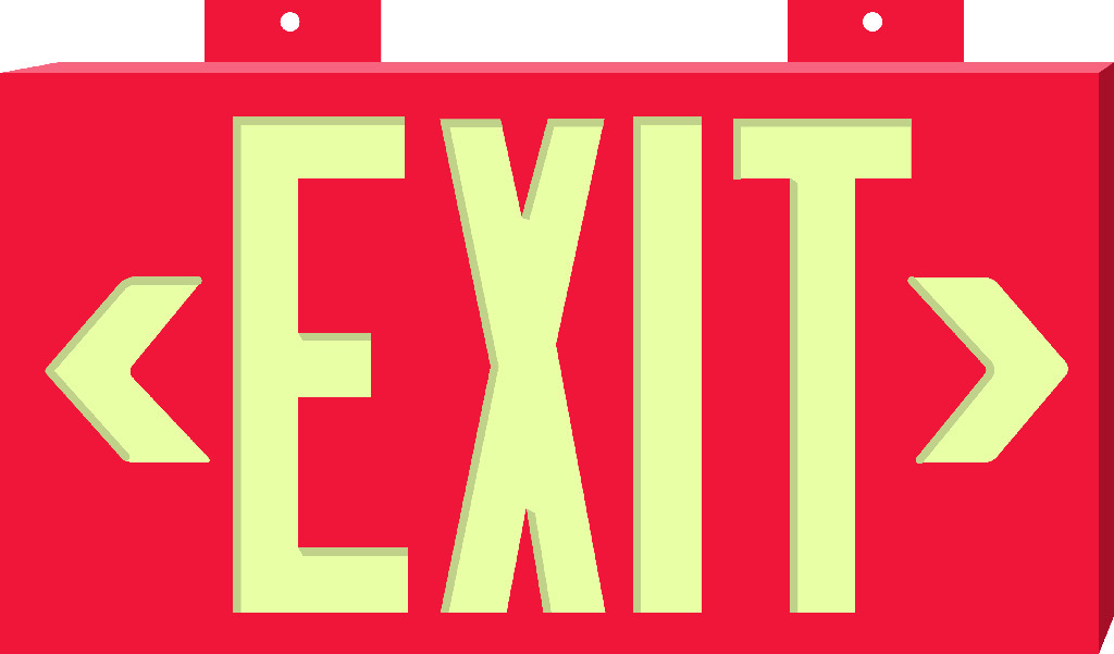 Exit Signs, Brady® | Signs