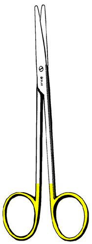 Sklar Edge™ Tungsten Carbide Metzenbaum-Lahey Dissecting Scissors, OR ...