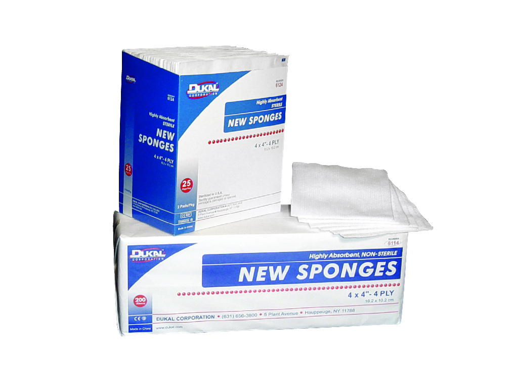 Sterile New Sponge Dressings, DUKAL™ Corporation | Wound Dressings