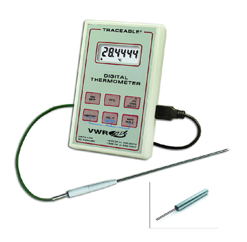 VWR® Traceable® Scientific RTD Thermometer Probes with USB Connection ...