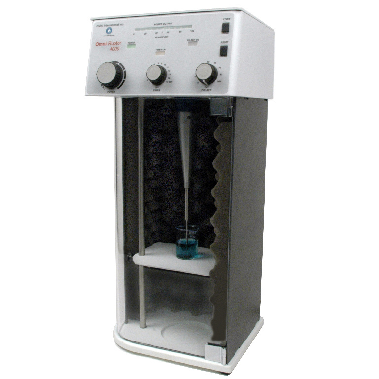 Ultrasonic Homogenizers Sonic Ruptor 4000, Omni International ...