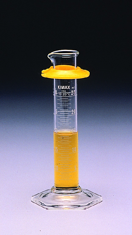 KIMAX® Double Metric Scale Cylinders with Bumper, Class B, Kimble Chase ...