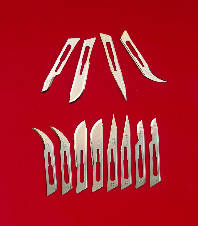 Bard-Parker® Rib-Back™ Carbon Steel Scalpel Blades, Nos. 10–15, Non ...