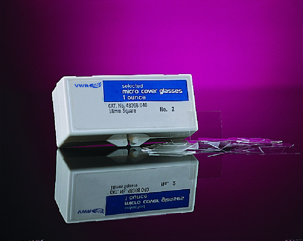 VWR® Micro Cover Glasses, Square, No. 2 | Cover Glasses