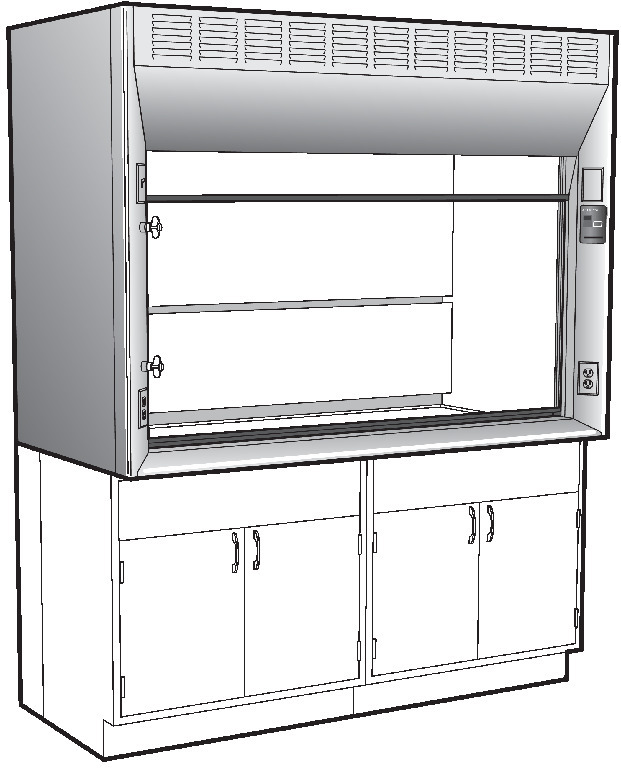 Supreme Air® Perchloric Acid Bench Hoods, Kewaunee® | Chemical Fume Hoods