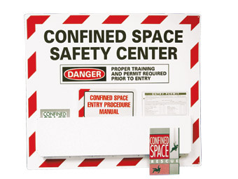 Confined Space Safety Center, National Marker | Compliance Displays