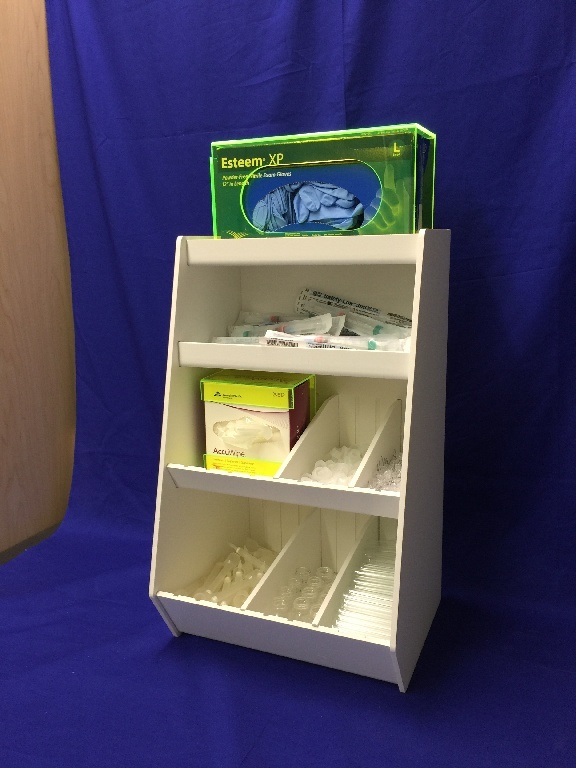 Small PVC Tabletop Organizers, Mitchell Plastics | Desk Supply Holders