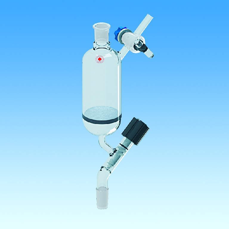 Vacuum Filter Funnels with Stopcock Sidearm and Bottom Valve, Ace Glass ...