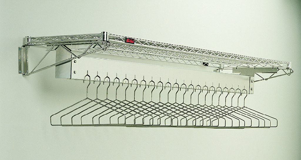 Wall-Mounted Gowning Rack, Eagle MHC | Gowning Racks