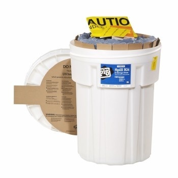 PIG® Spill Kit in 30-Gallon Overpack Salvage Drum, New Pig | Spill ...