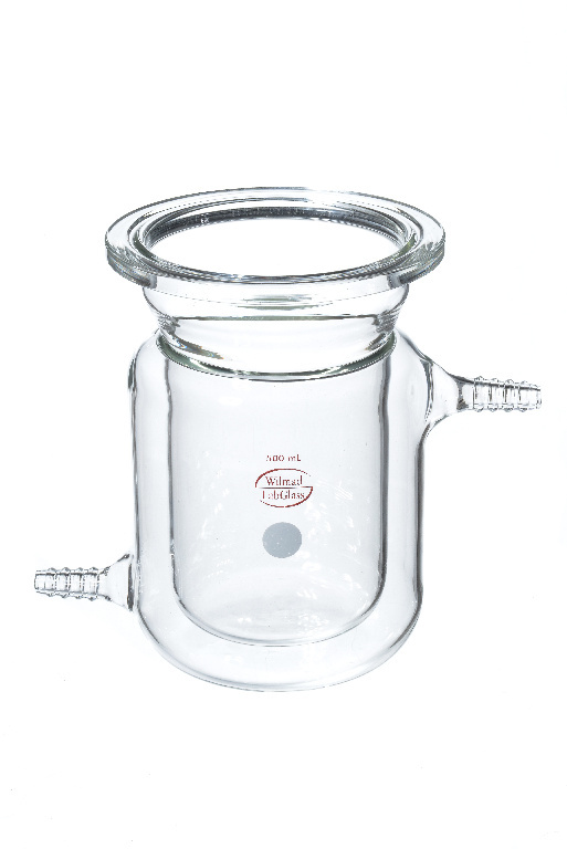 SP Wilmad-LabGlass Cylindrical Jacketed Reaction Vessels with O-Ring ...