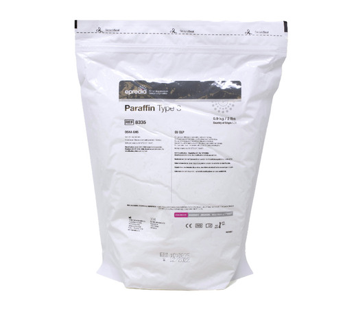 Paraffin wax blended with synthetic polymers, Solidification point: 55 ...