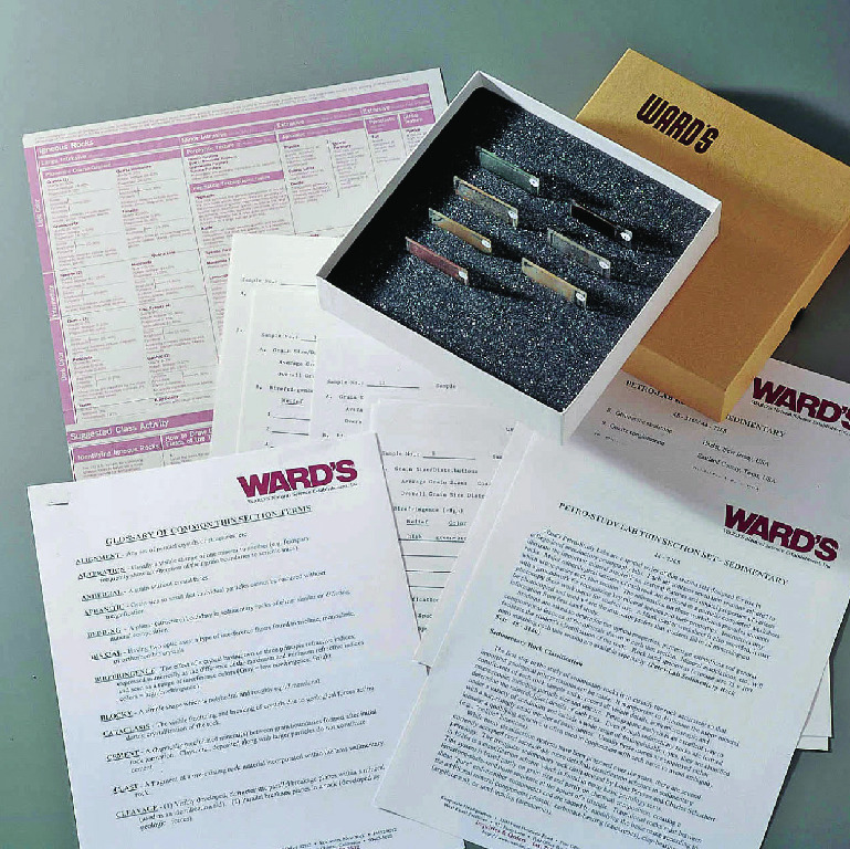 Ward's® Sedimentary Petro-Lab Set | Rock Thin Sections