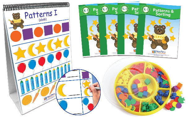 NewPath® Patterns And Sorting Activity Kit | Attributes and Patterns ...