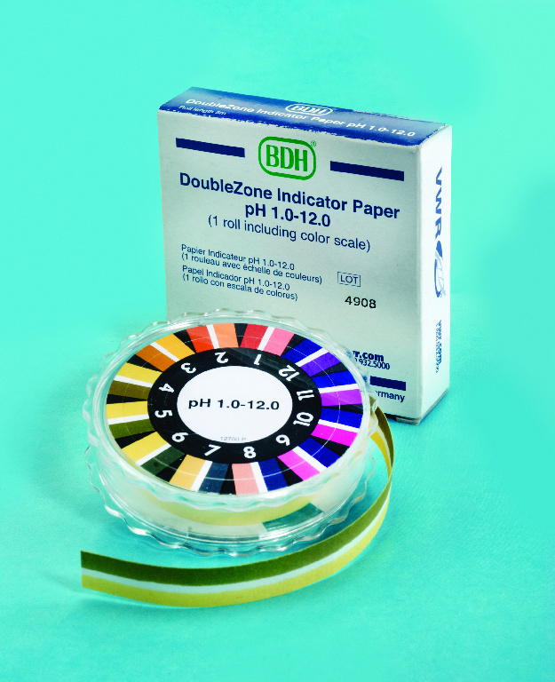 pH Indicator Paper DoubleZone, VWR Chemicals BDH® | pH Indicator Papers ...