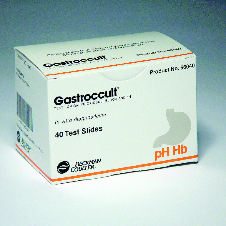 Gastroccult® Gastric Occult Blood and pH Test System, Beckman Coulter ...