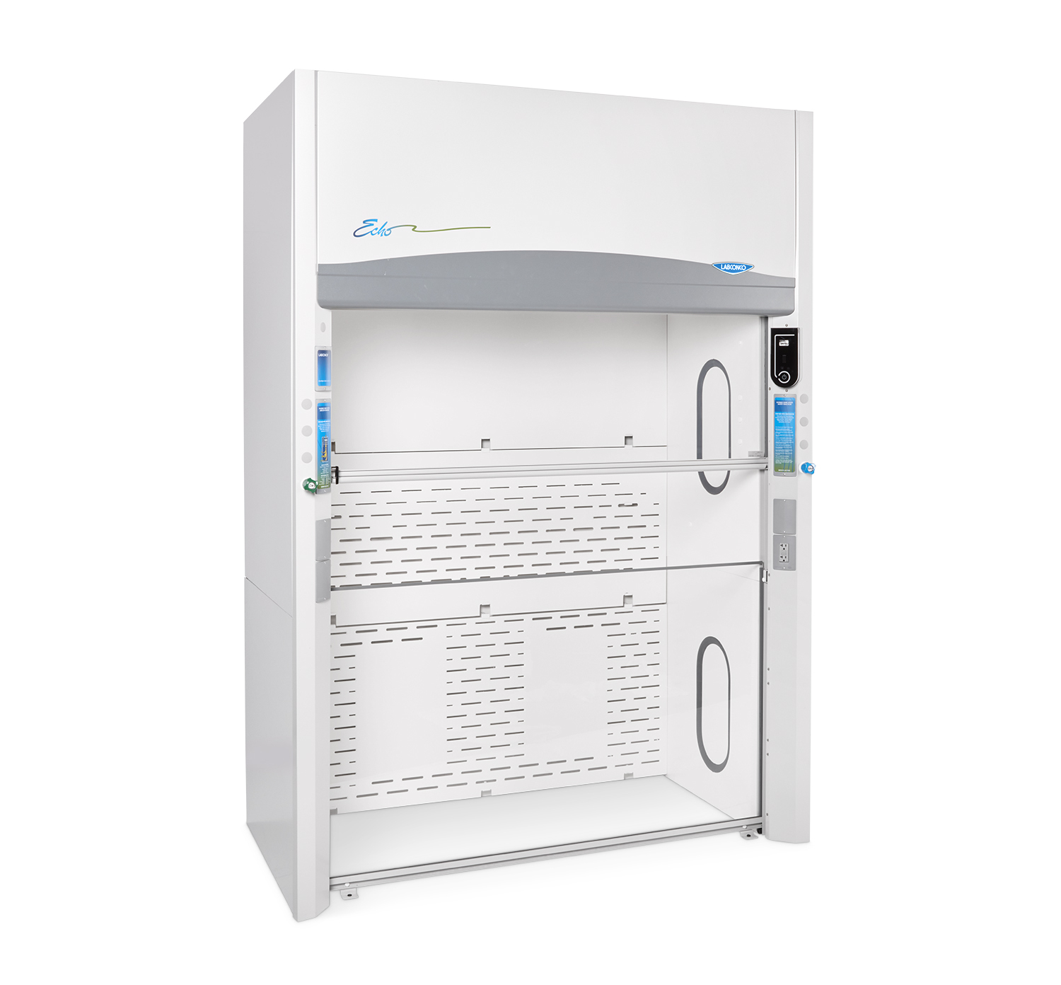 Protector® Echo™ Floor-Mounted Filtered Fume Hoods, 43.7" Depth ...