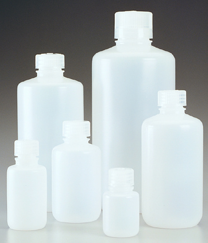 Nalgene® Polypropylene Economy Bottles, Narrow Mouth, Thermo Scientific ...