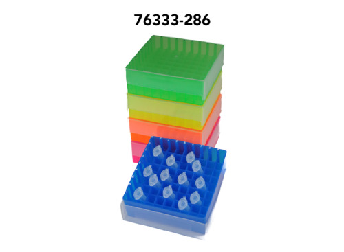 VWR® Freezer Storage Boxes, 81-Place, 50-Place and 100-Place ...