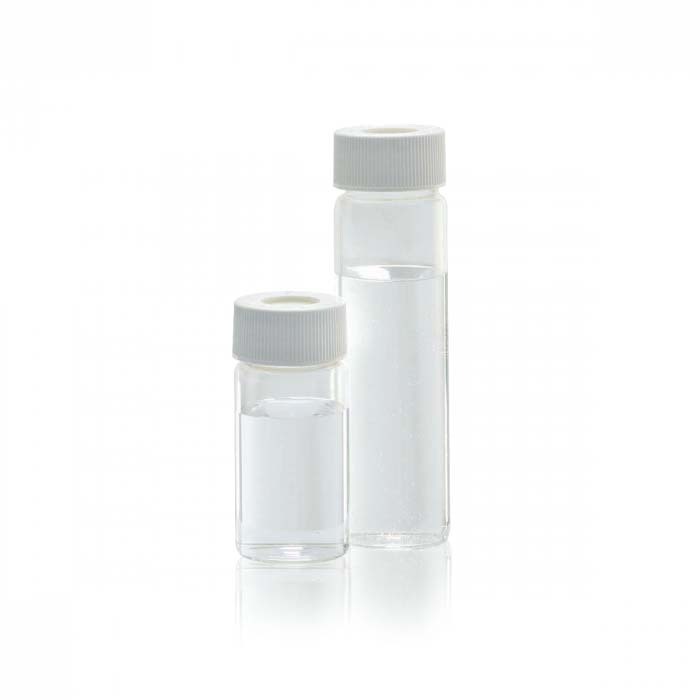 Sample Vials, Borosilicate Glass, with Open-Top Screw Cap, Wheaton, DWK ...