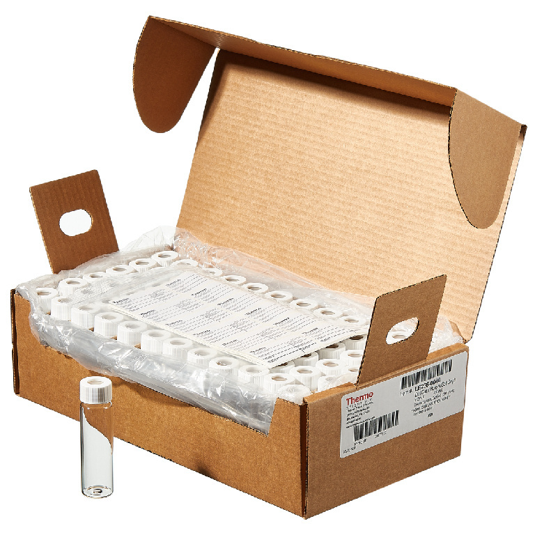 I-CHEM™ Borosilicate Glass Vials with Low Bleed Septa, Thermo ...