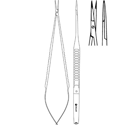 Micro Surgery Scissors with Bayonet Handle, Sklar | Scissors