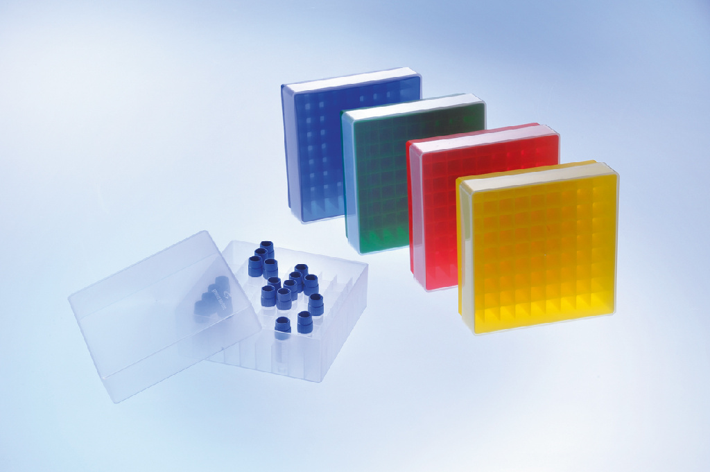 Cryo.s™ Storage Box, Rack and Lid, Greiner Bio-One | Cryoboxes