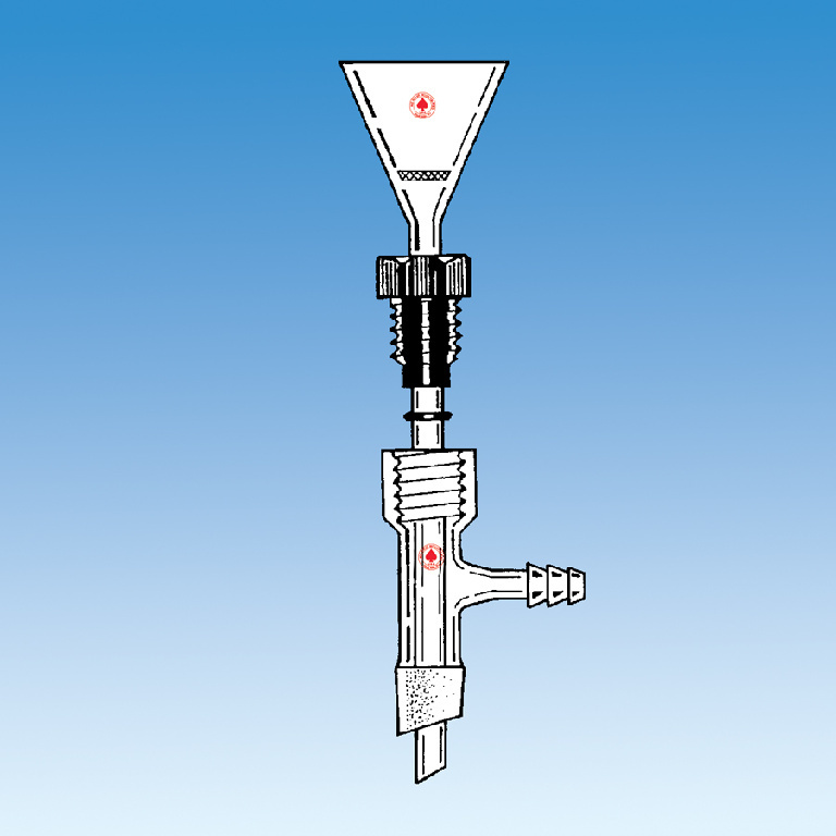 Micro/Mini-Lab Hirsch Filter Funnel, Adjustable, Ace Glass Incorporated ...