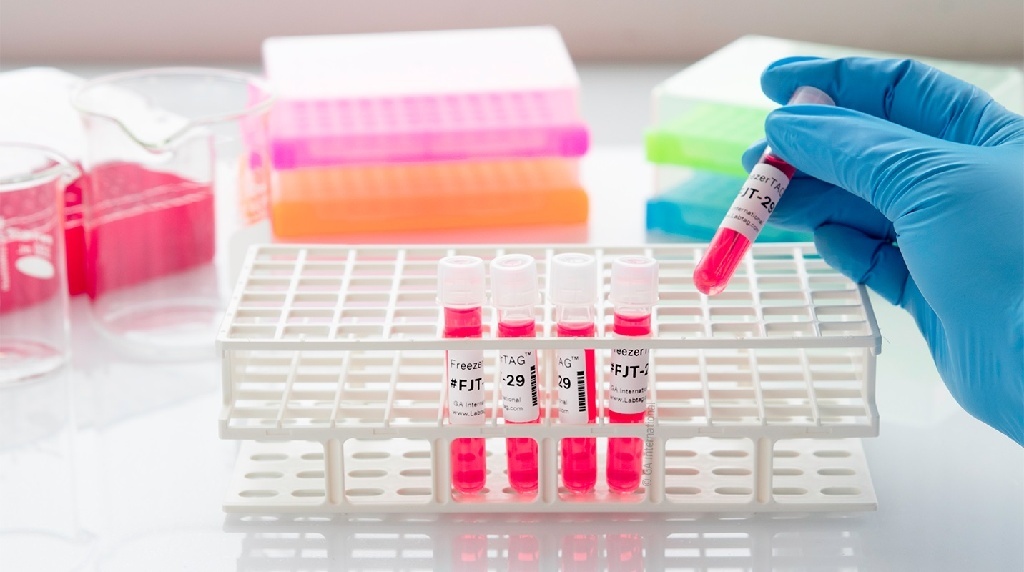 Deep-Freeze Labels for Thermal-Transfer Barcode Printers, FreezerTAG ...