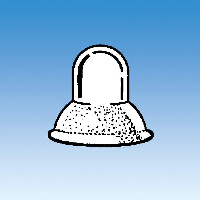 Spherical Joint Stopper Cap, Ace Glass Incorporated | Glass Stoppers