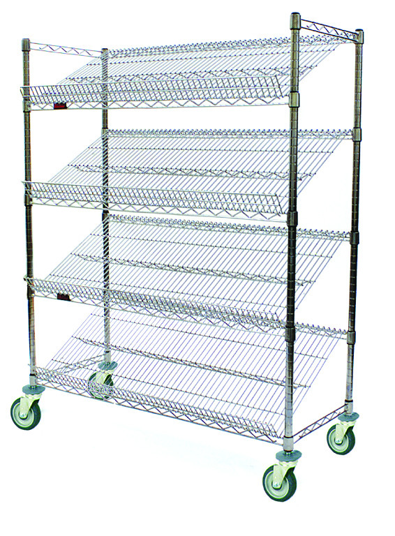Angled Shelf Carts, Eagle MHC | Trolleys