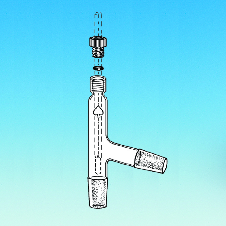 Adapter, 75 Degree Angle, Ace Glass Incorporated | Adapters, Joints ...