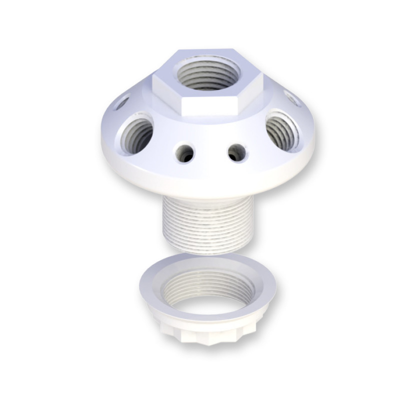 Vaplock™ Panel Mount Waste Caps and Waste Kits, Cole-Parmer | Safety ...