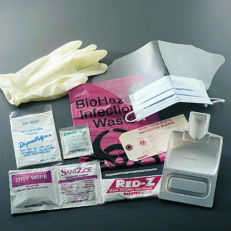 Universal Precaution Compliance Kit | Spill Control Materials