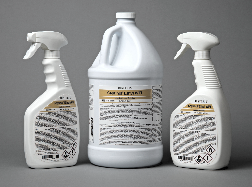 Septihol Ethyl WFI Sterile Alcohol Solution, STERIS Corporation ...