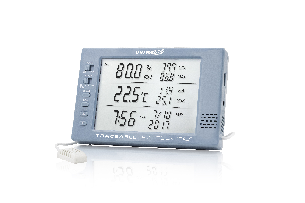 VWR® Traceable® Excursion-Trac™ USB Datalogging Dual Hygrometer ...