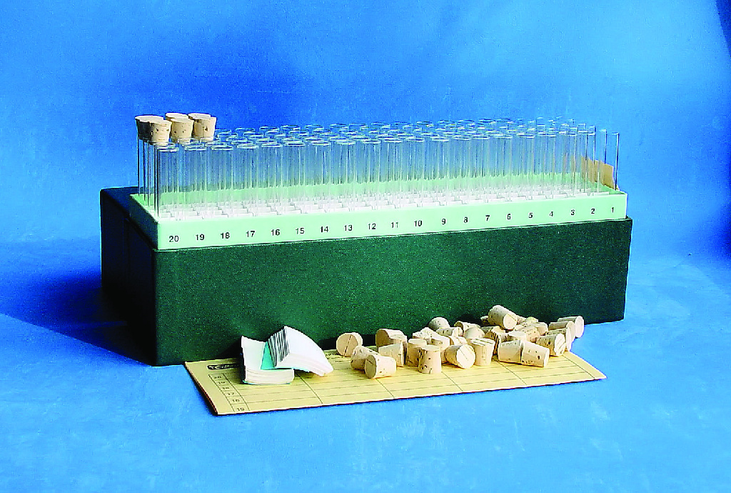 Cork Stopper Vial Set, Electron Microscopy Sciences | Storage Boxes