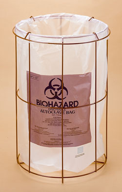 Autoclave Bag Holders, Chemglass | Bag Racks