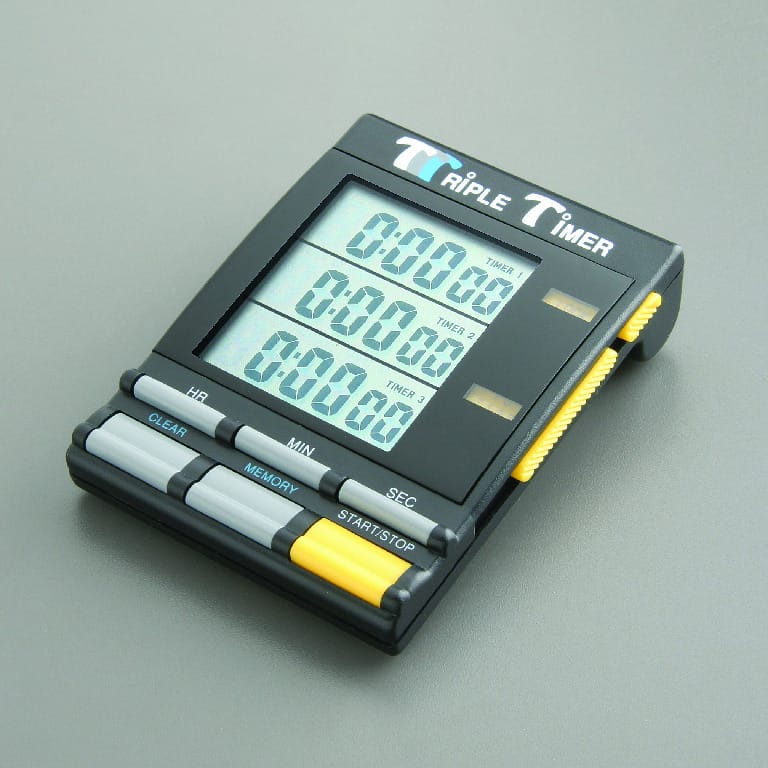 VWR® Three-Channel Timer with Clock | Digital Timers