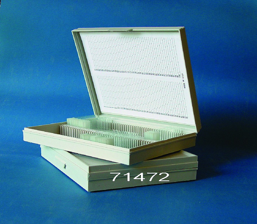 Microscope Slide Box for 100 Slides, Electron Microscopy Sciences ...