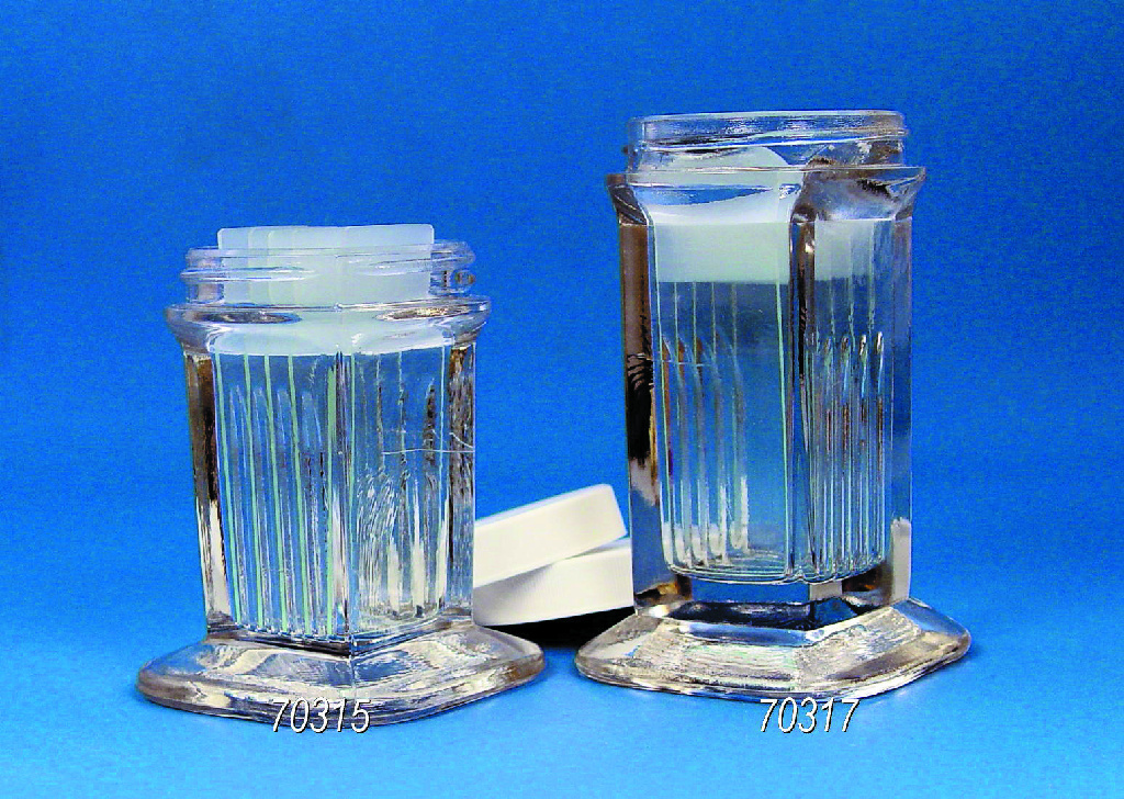 Glass Coplin Staining Jar, Screw Cap, Electron Microscopy Sciences ...