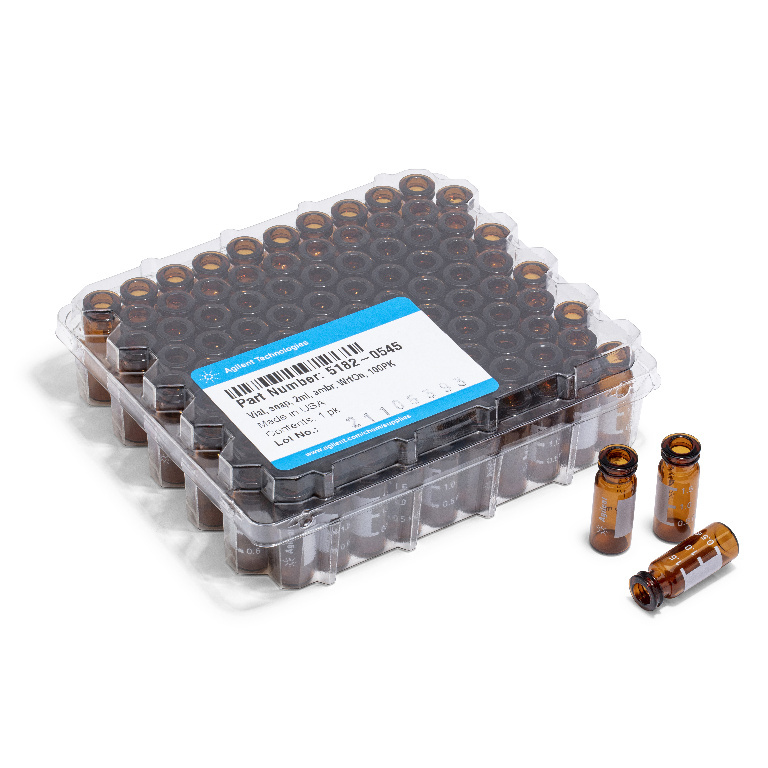 Crimp/Snap Top Vials and Caps, 2 ml, Agilent Technologies | Vials