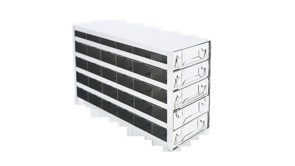 VWR® Upright Freezer Drawer Rack | Cryogenic Box Racks