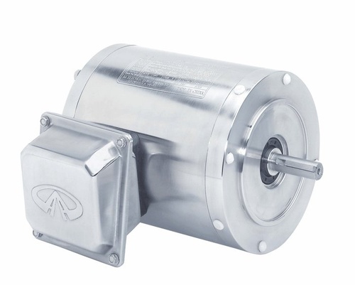 304 Stainless Steel NEMA Type C-Face Rigid-Base Motors | Motors