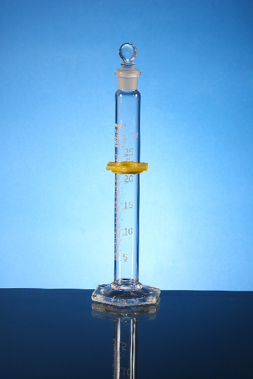 VWR® Measuring Cylinder, Hexagonal Base, with Stopper, Class A ...
