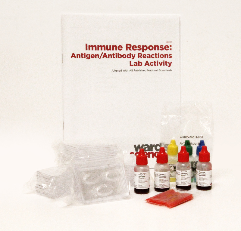 Ward's® Immune Response: Antigen/Antibody Reactions Kit | Educational Classroom Kits and Activities