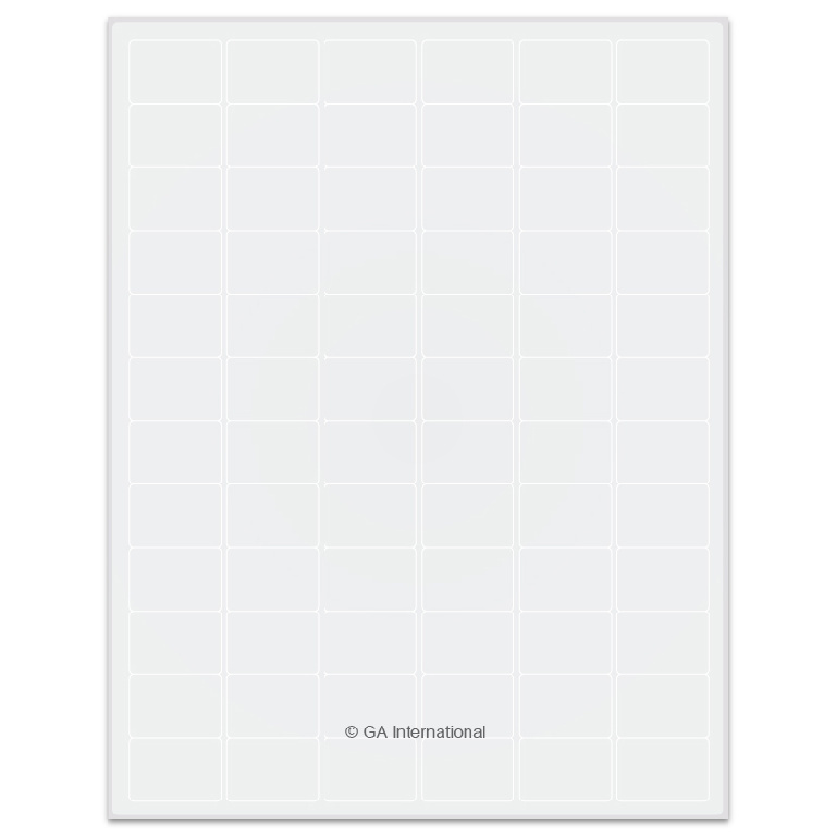 Permanent Cryogenic Labels for Laser Printers, US Letter Size, Cryo ...